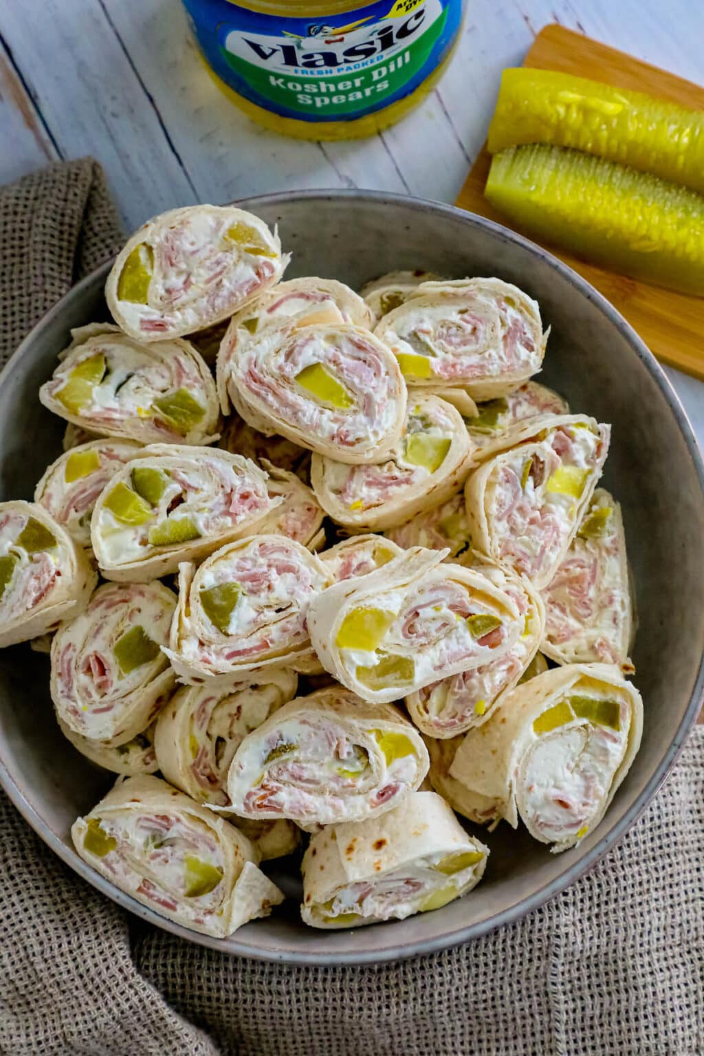 Dill Pickle Pinwheels - Sweet Cs Designs