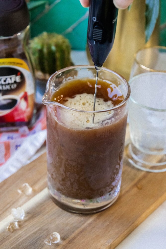 Greek Frappé Iced Coffee - Sweet Cs Designs