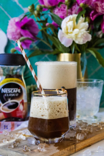 Greek Frappé Iced Coffee - Sweet Cs Designs