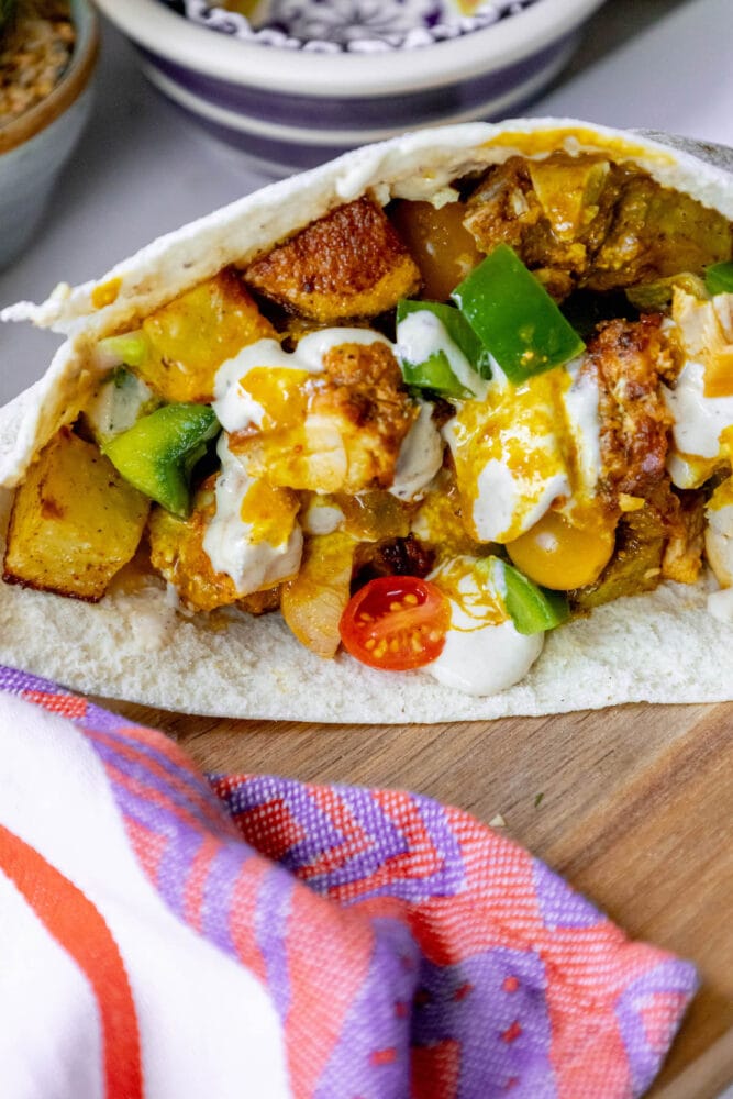 Chicken Shawarma Pitas - Sweet Cs Designs