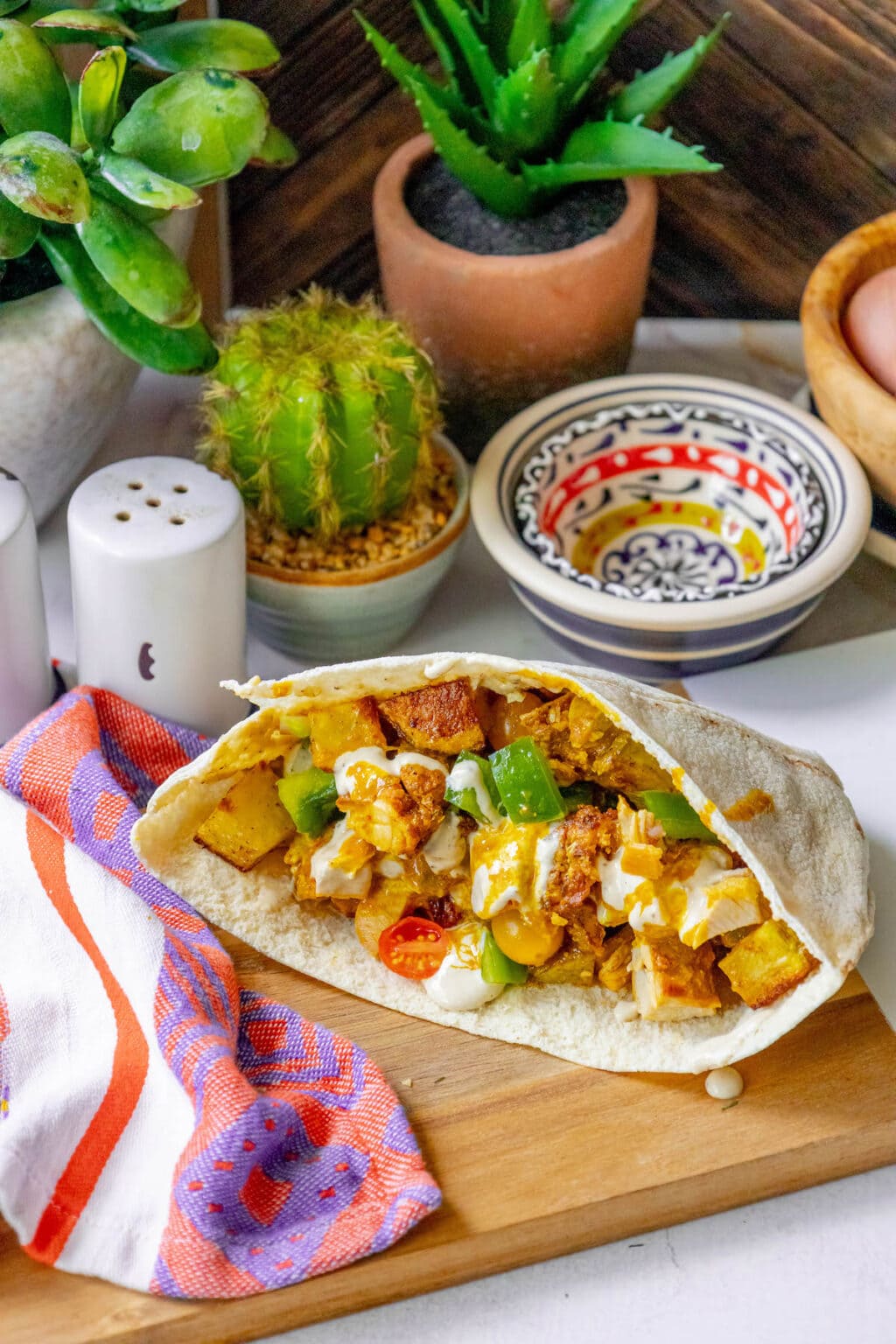 Easy Chicken Shawarma Pitas - Sweet Cs Designs