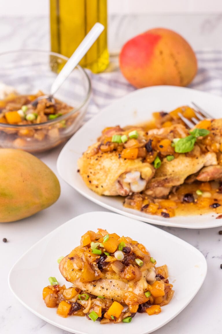 Mango Chutney Chicken Thighs - Sweet Cs Designs