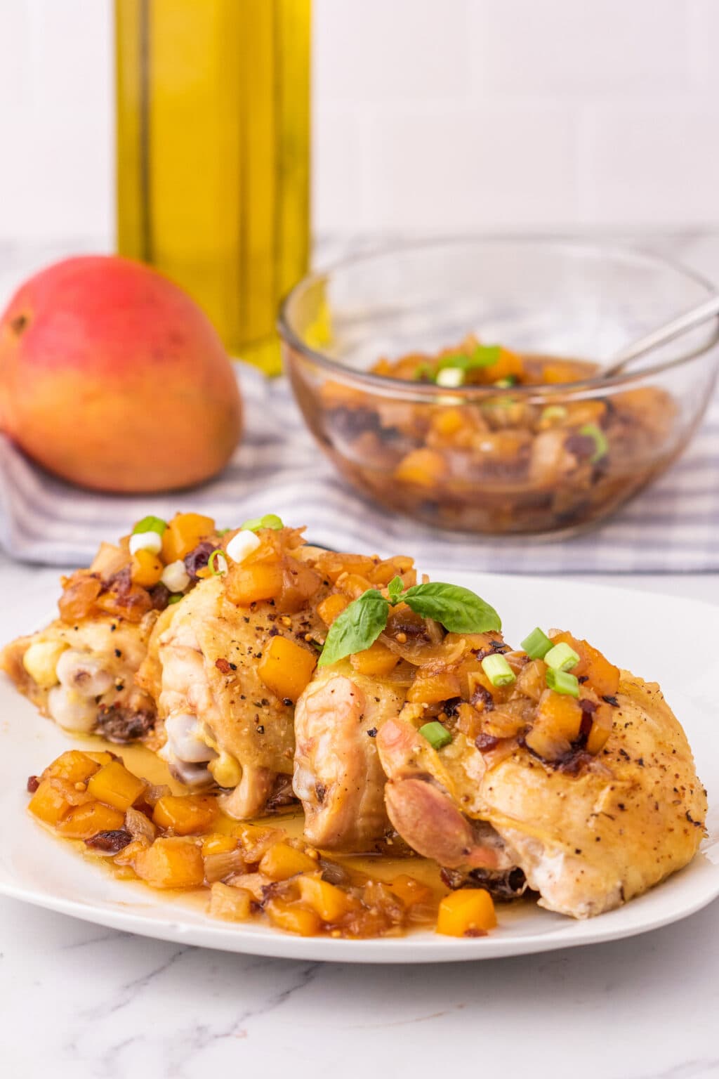 Mango Chutney Chicken Thighs - Sweet Cs Designs