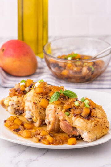 Mango Chutney Chicken Thighs - Sweet Cs Designs
