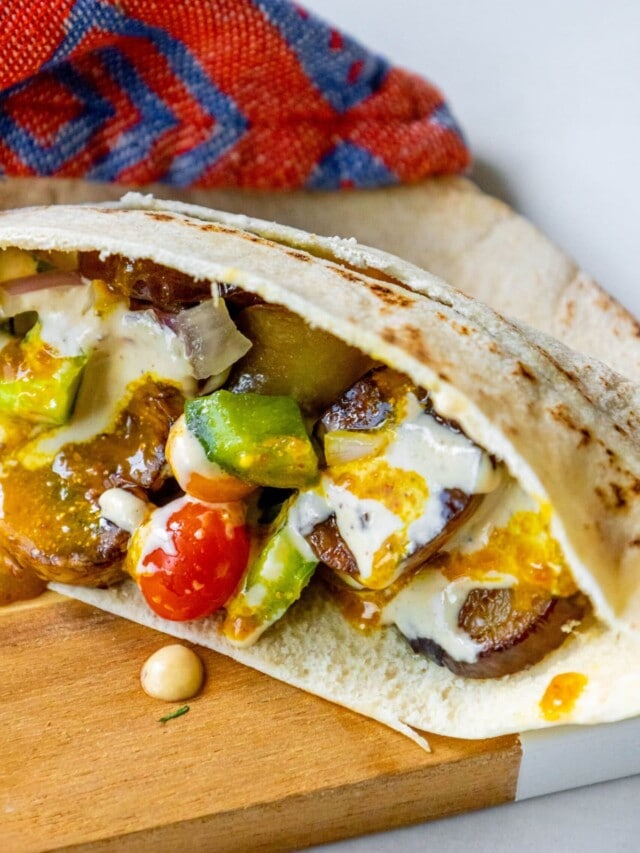 Vegan Sabich Recipe - Sweet Cs Designs