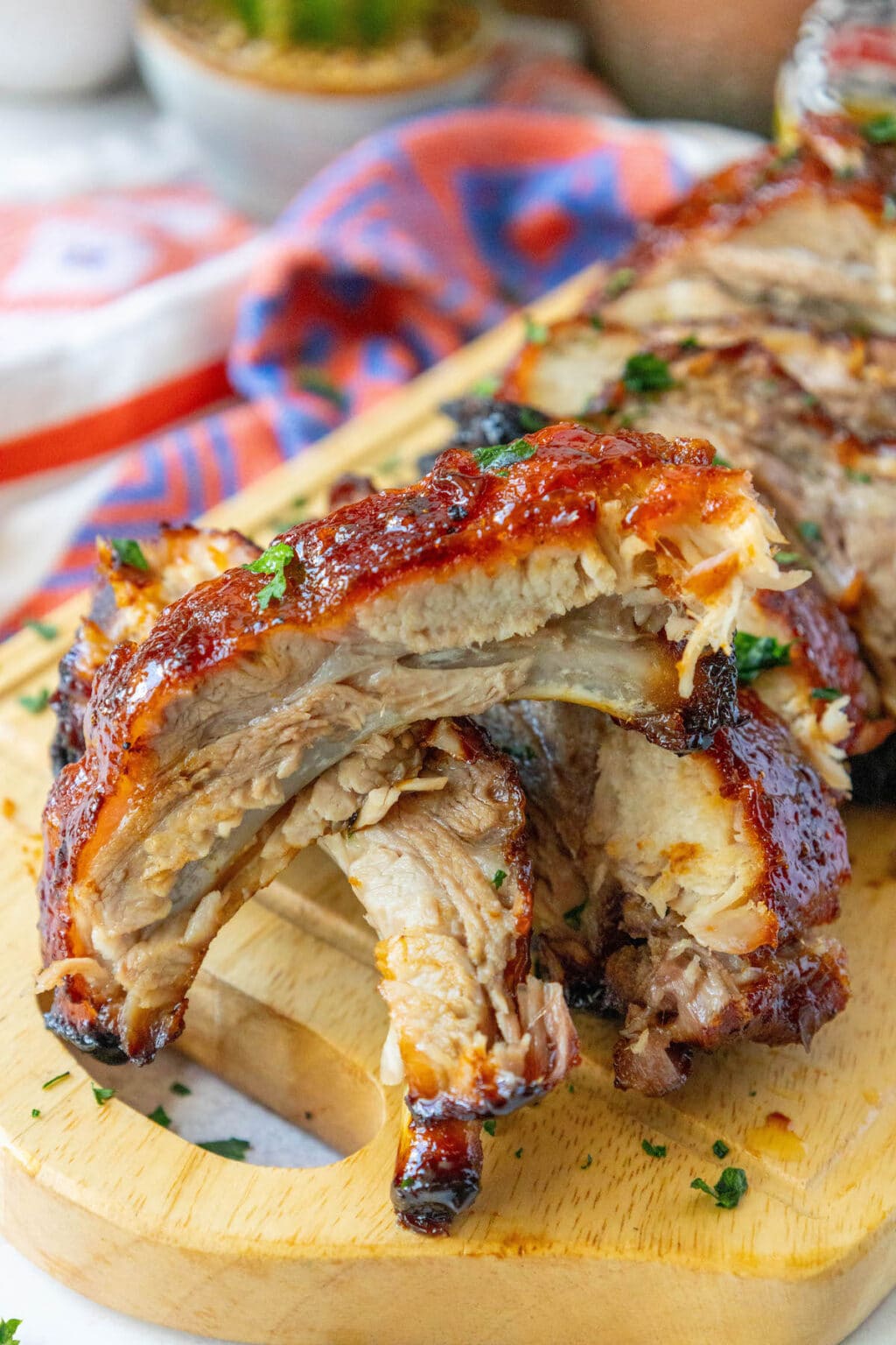 Sticky Asian Baked Ribs - Sweet Cs Designs