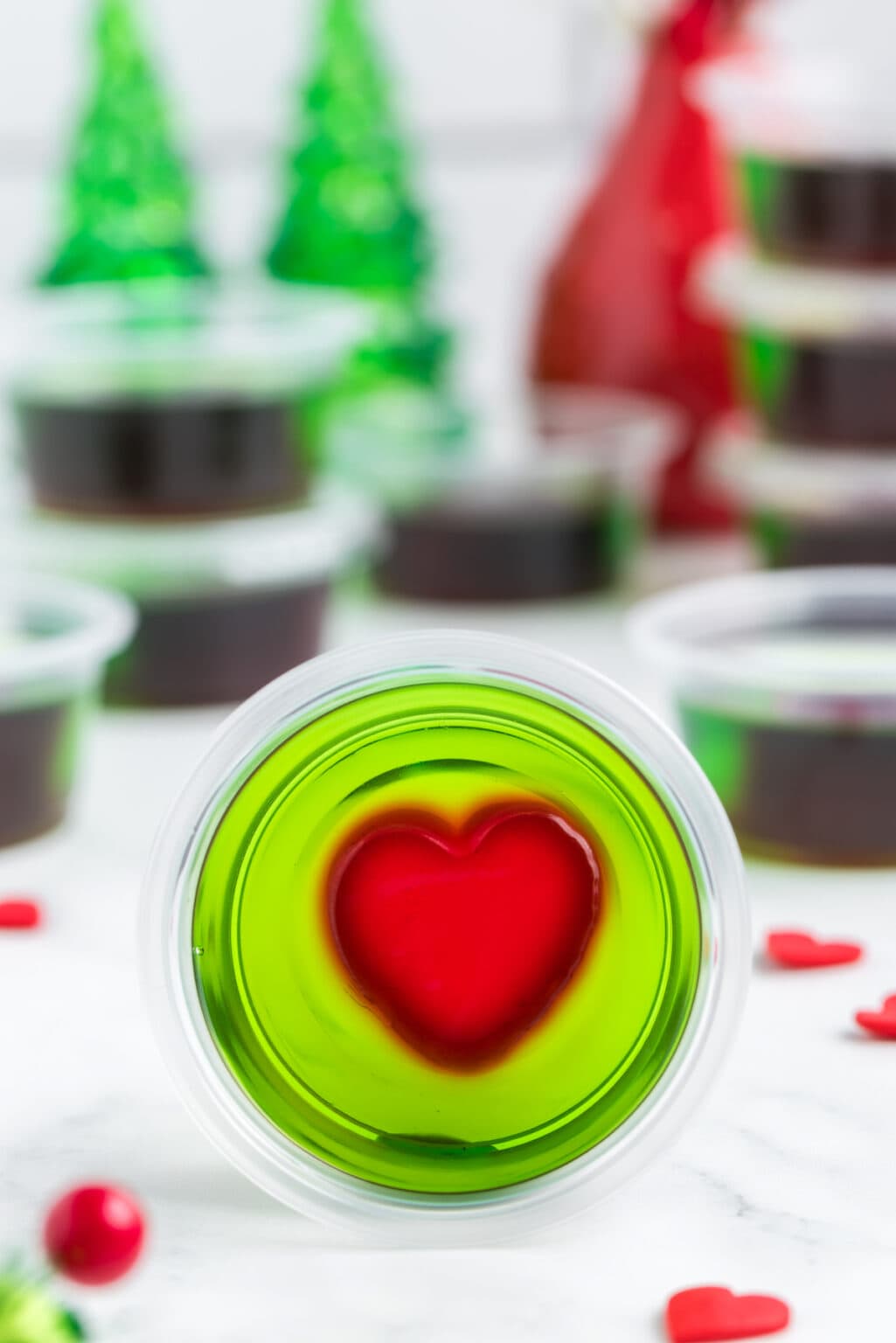Grinch Jello Shots - Sweet Cs Designs