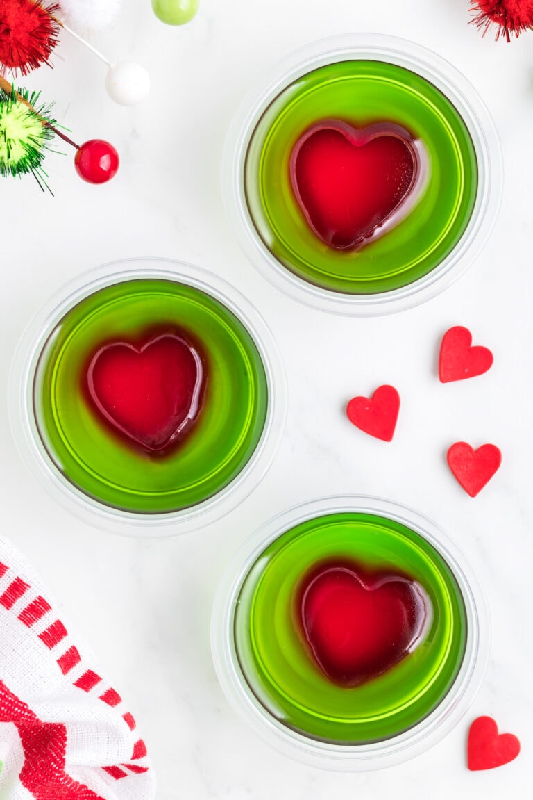 Grinch Jello Shots - Sweet Cs Designs
