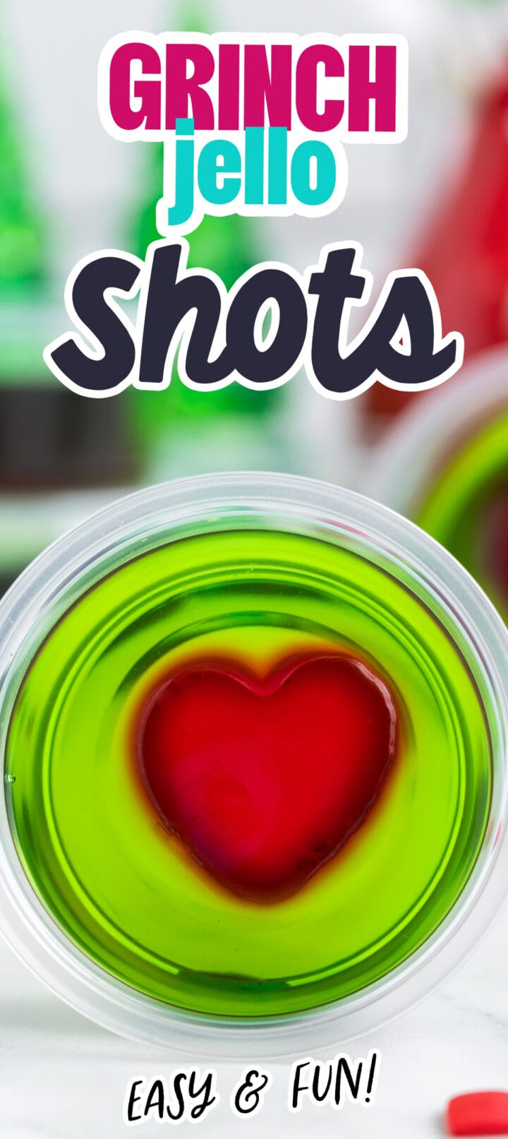 Grinch Jello Shots - Sweet Cs Designs