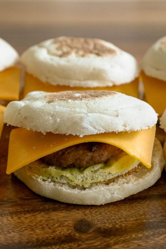 Freezer Egg Muffin Sandwiches - Sweet Cs Designs
