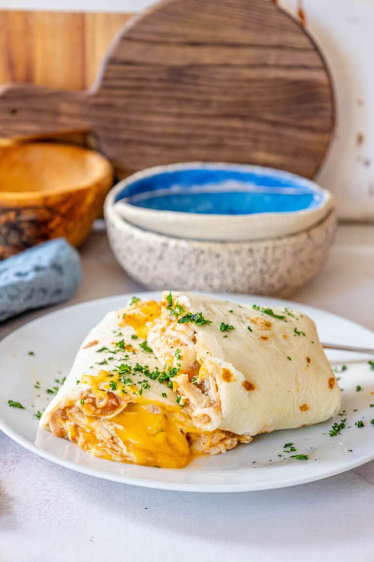 Baked Chicken Chimichangas - Sweet Cs Designs