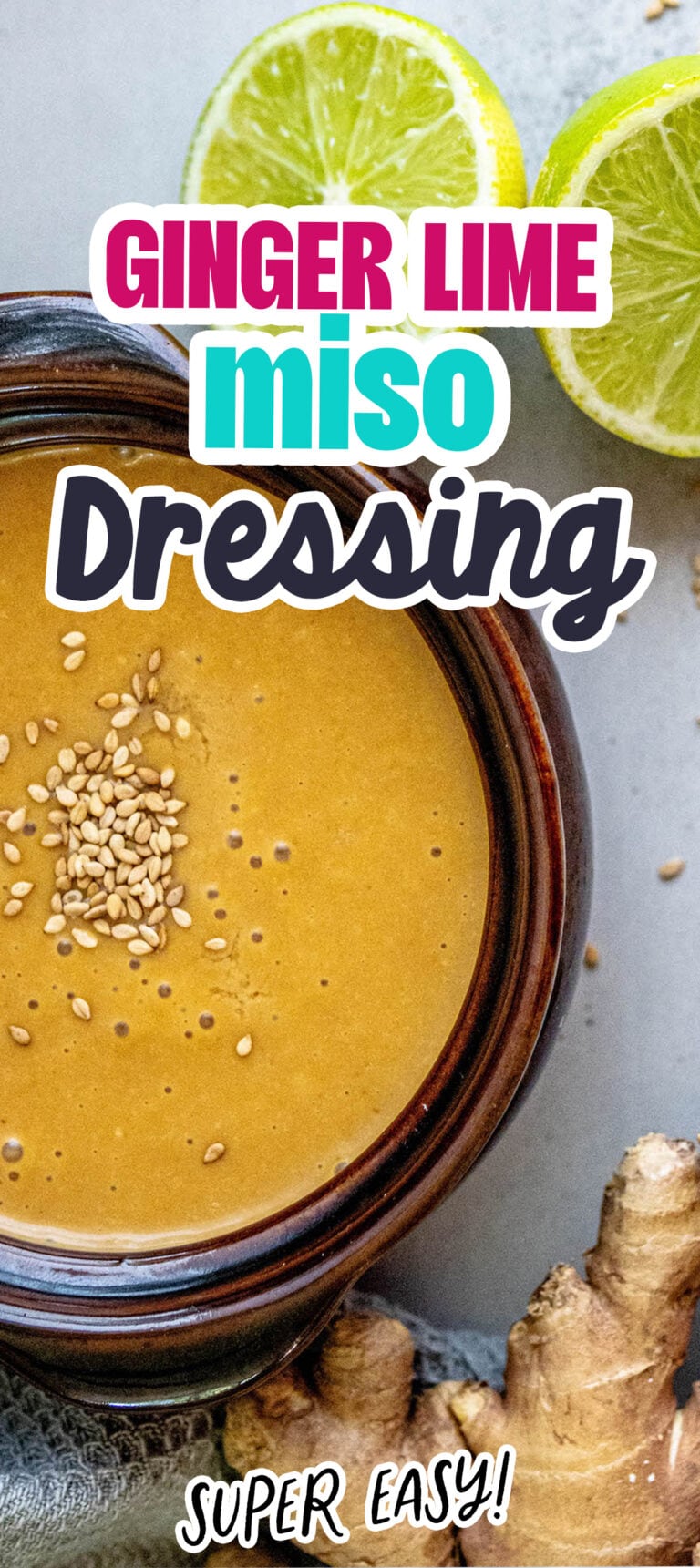 Asian Miso Dressing - Sweet Cs Designs