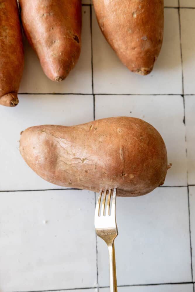 Salt Baked Sweet Potato - Sweet Cs Designs