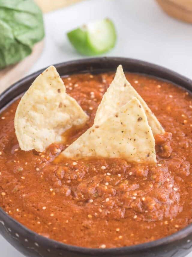 Chipotle Hot Salsa Recipe - Sweet Cs Designs