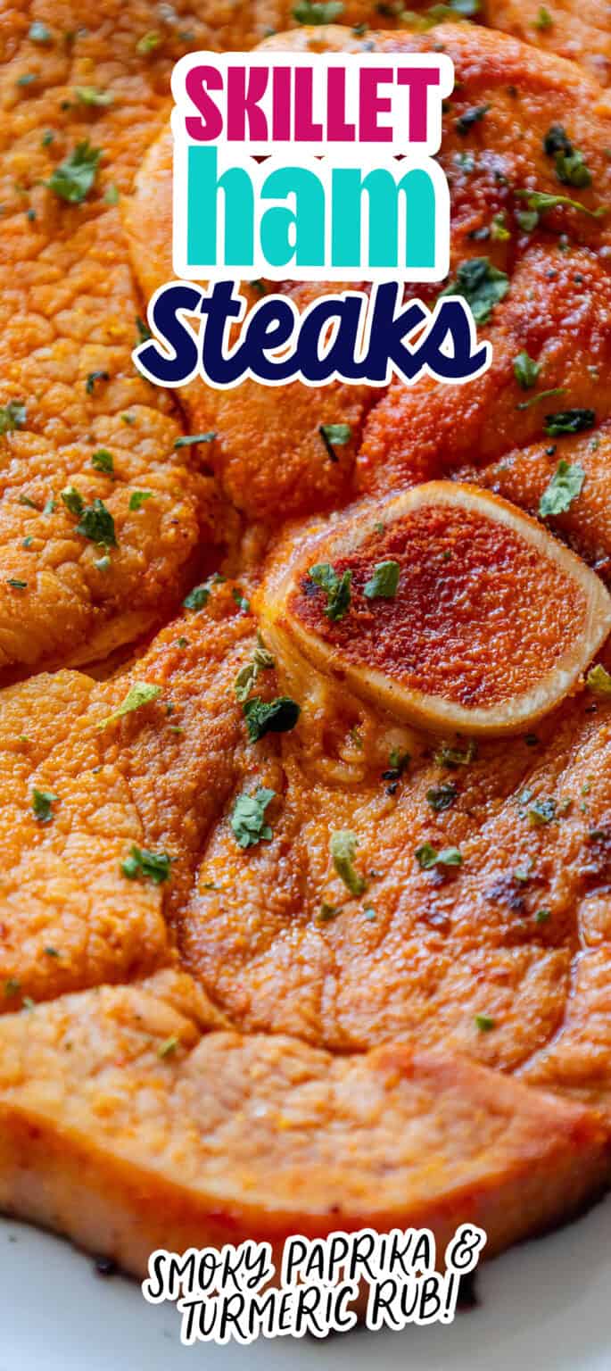 Skillet Ham Steak - Sweet Cs Designs