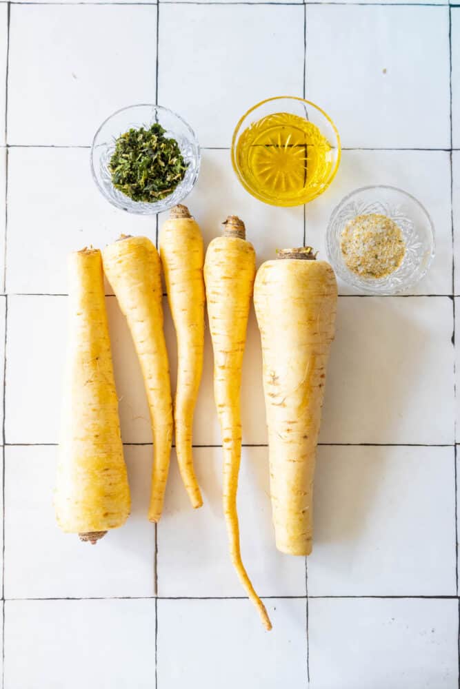 Herbed Roasted Parsnips - Sweet Cs Designs