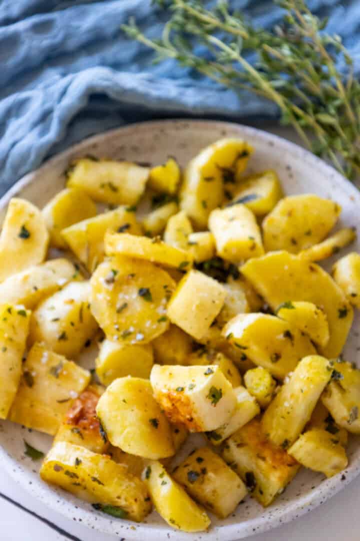 Herbed Roasted Parsnips - Sweet Cs Designs