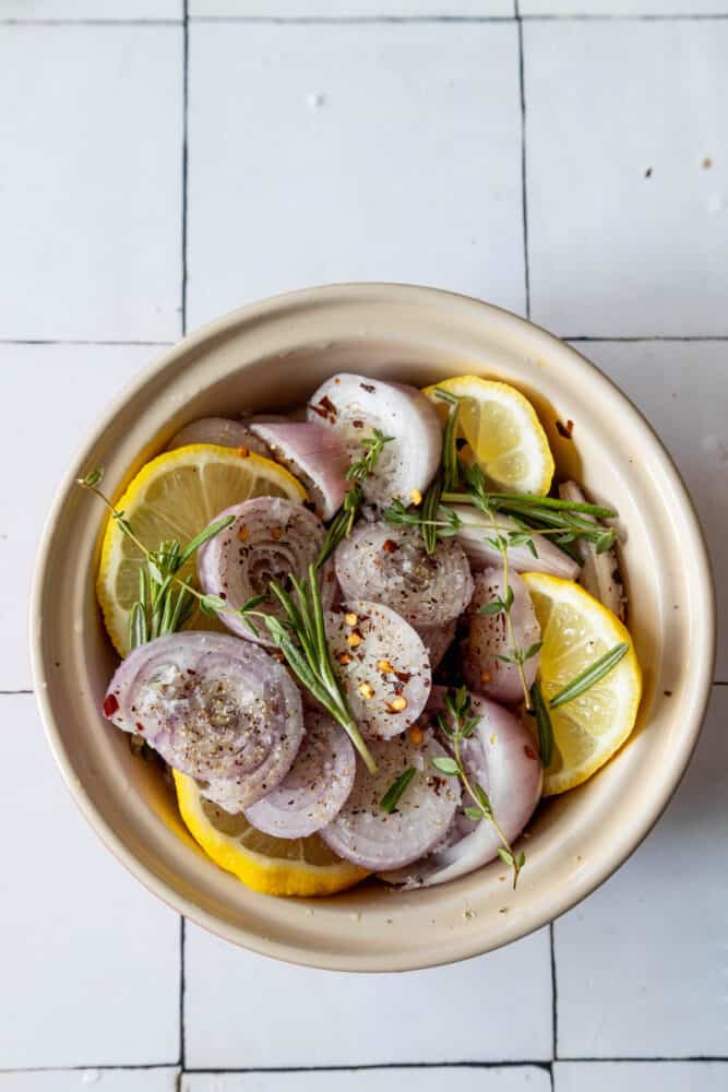 Lemon Shallot Confit - Sweet Cs Designs