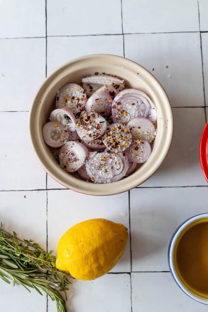 Lemon Shallot Confit - Sweet Cs Designs