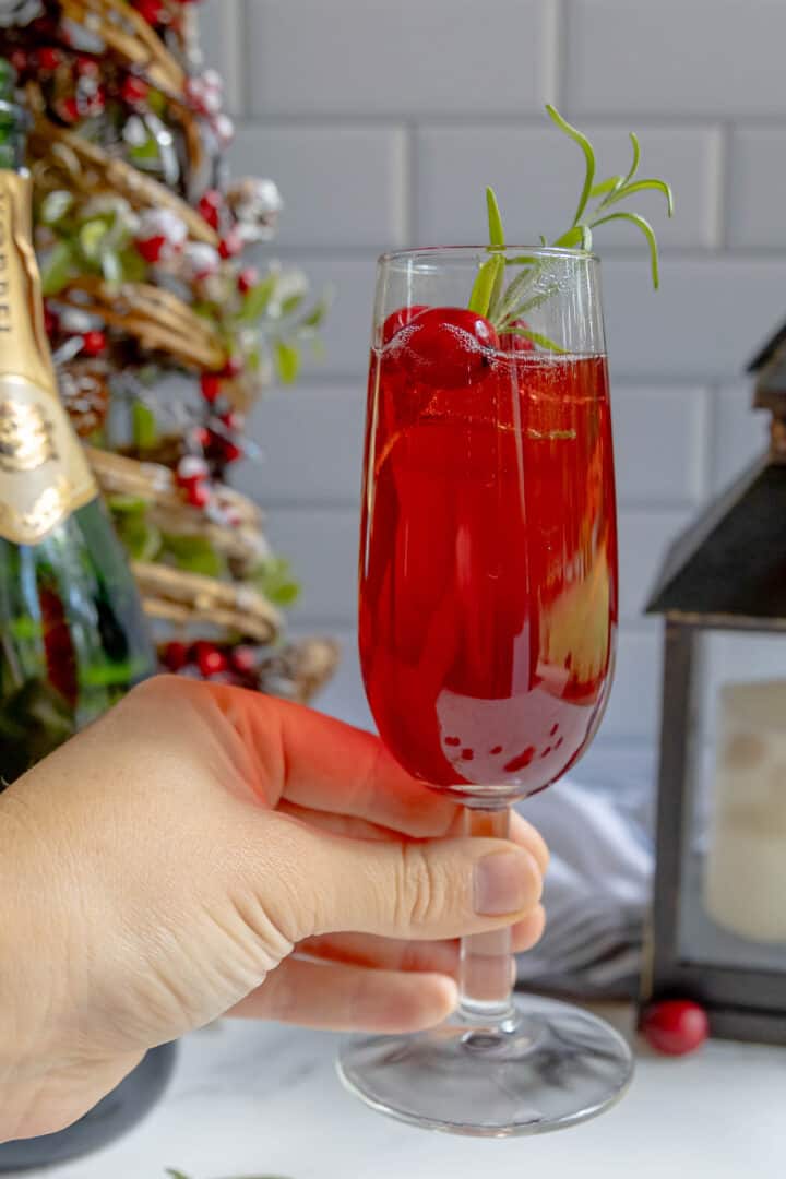 Cranberry Champagne Sparkler - Sweet Cs Designs