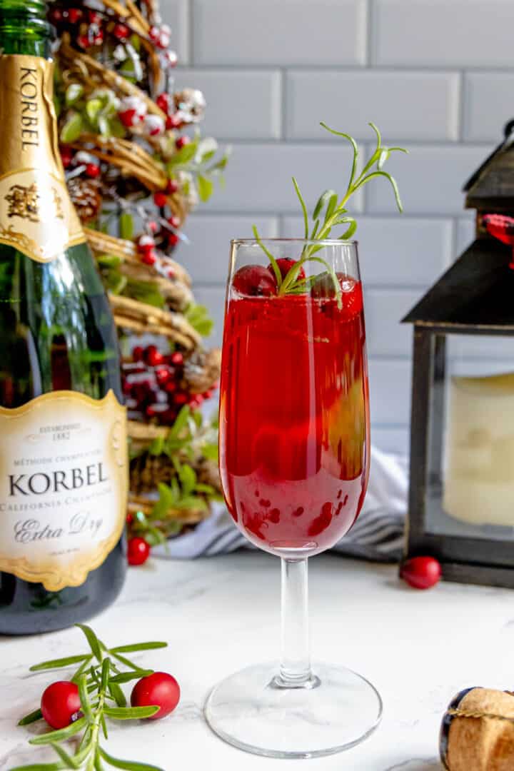 Cranberry Champagne Sparkler - Sweet Cs Designs