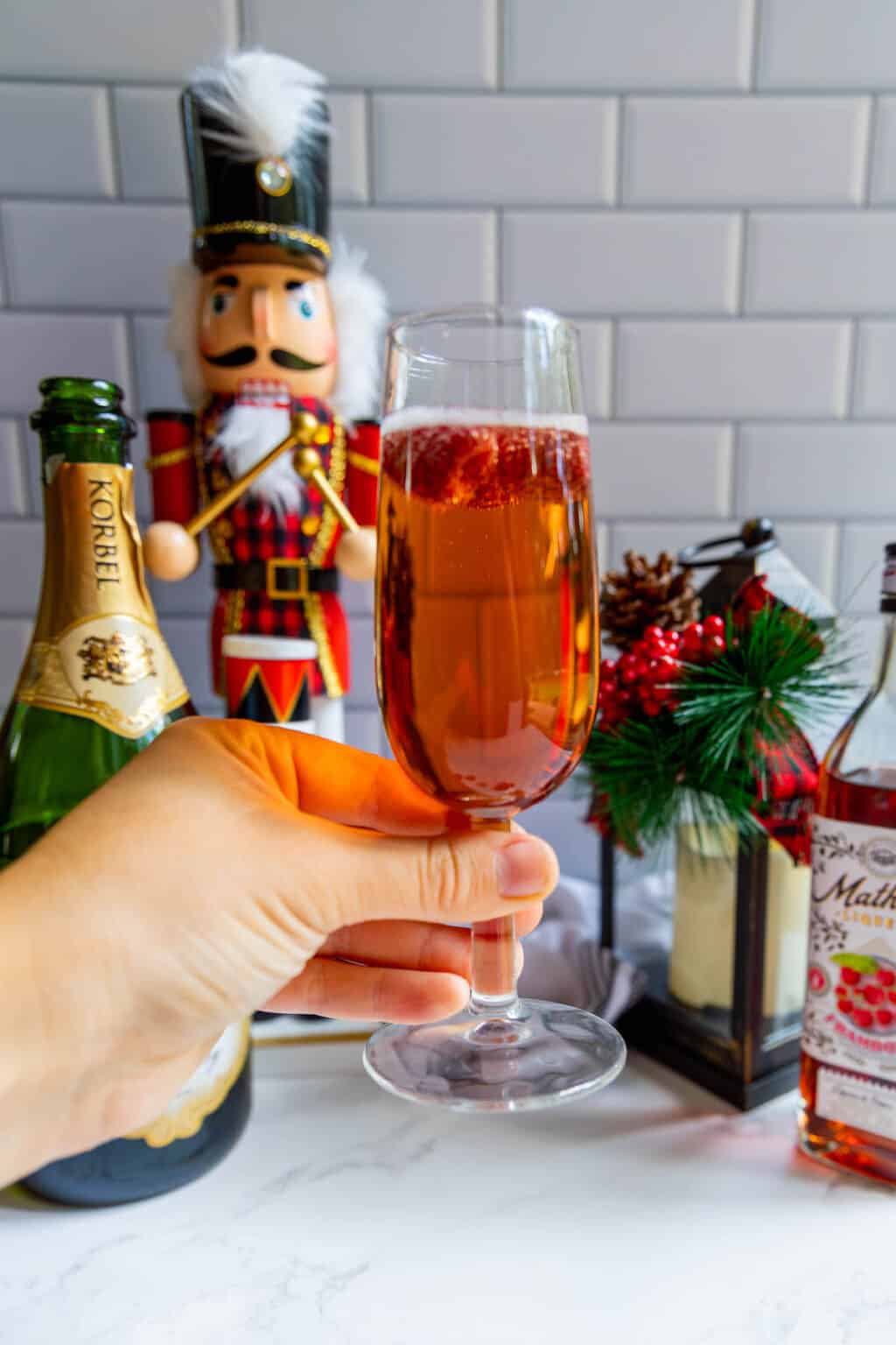 Raspberry Champagne Sparkler - Sweet Cs Designs