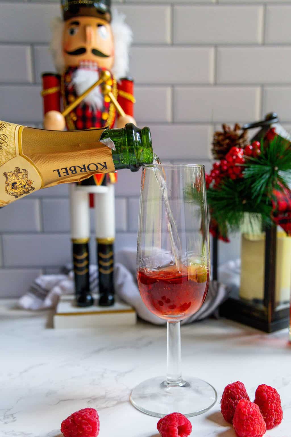 Raspberry Champagne Sparkler - Sweet Cs Designs