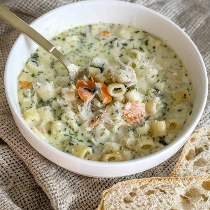 Creamy Chicken Noodle Soup - Sweet Cs Designs