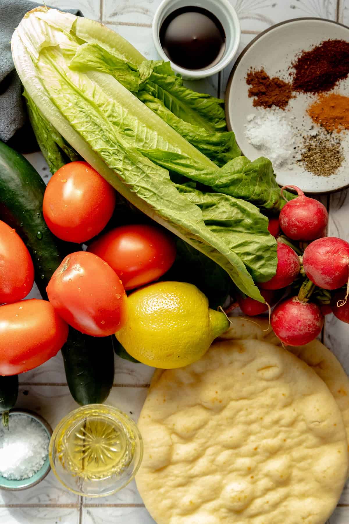Fattoush Salad - Sweet Cs Designs