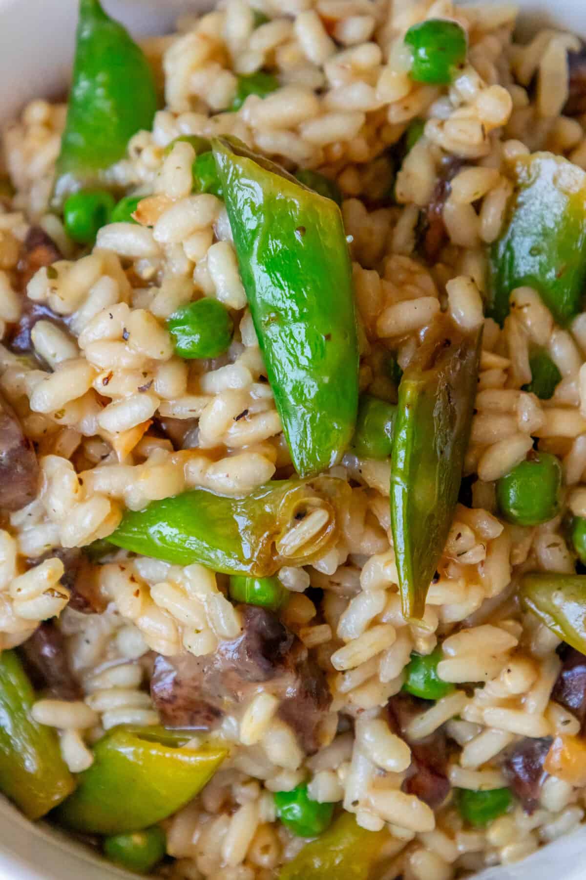 Pea Risotto - Sweet Cs Designs