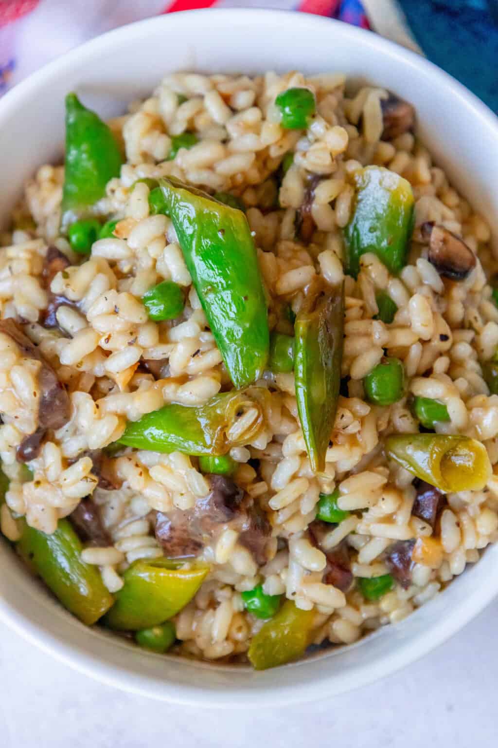 Pea Risotto - Sweet Cs Designs