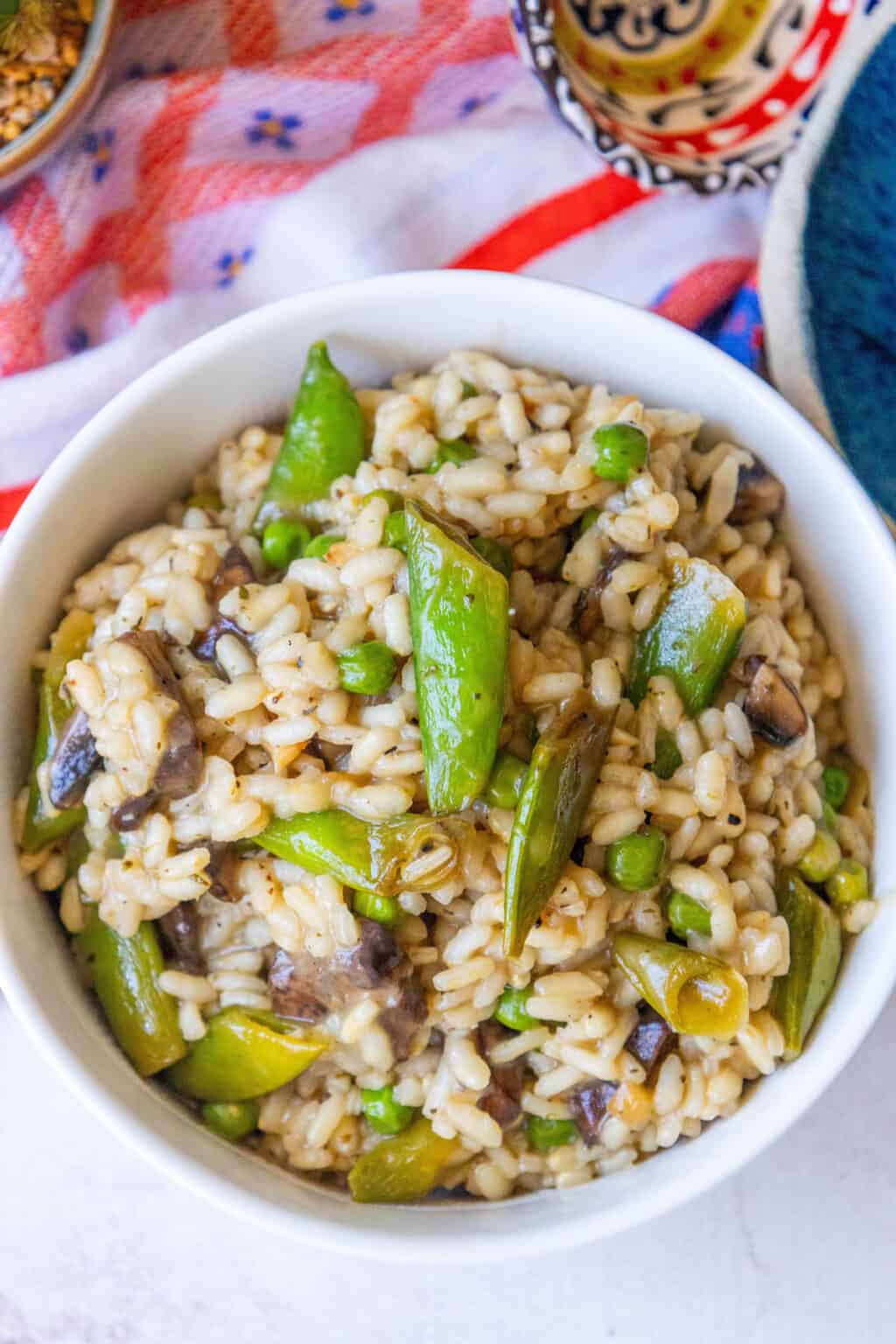 Pea Risotto - Sweet Cs Designs