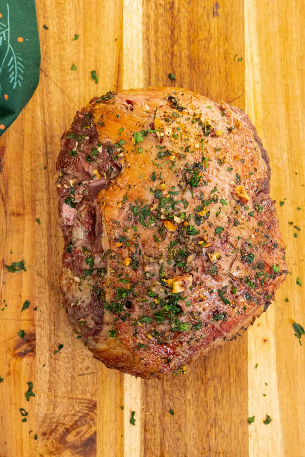 Reverse Seared Leg of Lamb - Sweet Cs Designs