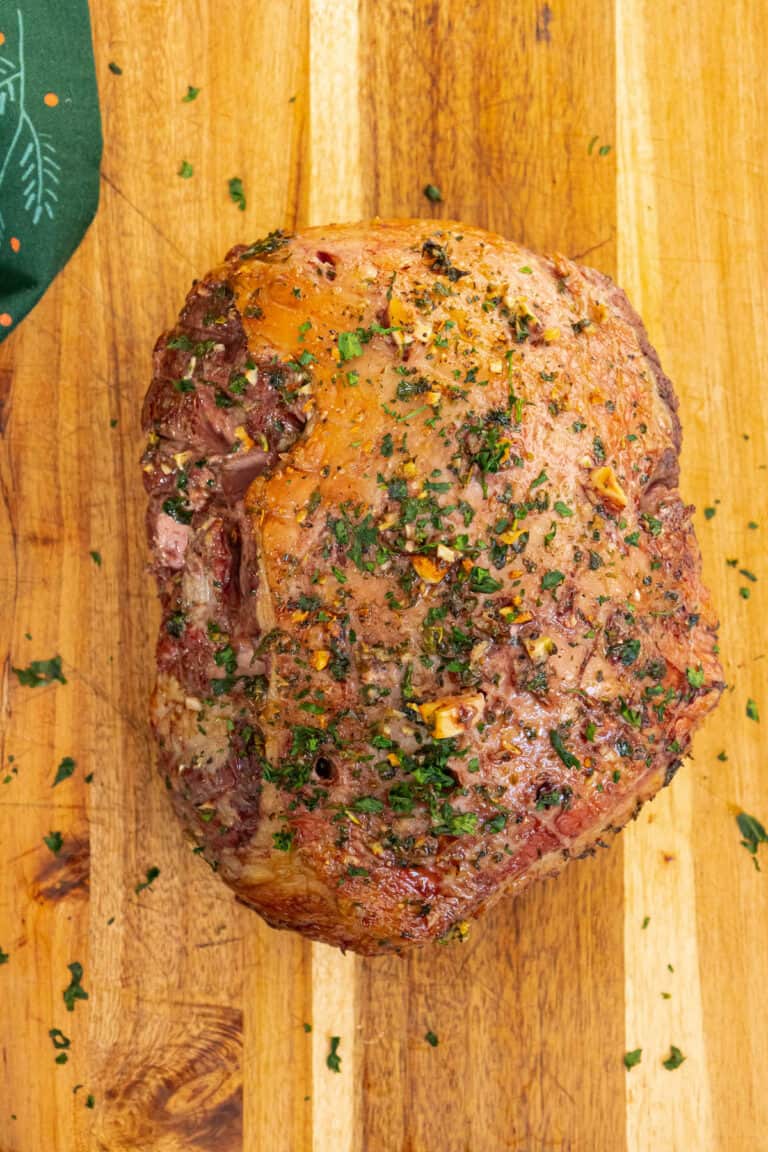Reverse Seared Leg of Lamb - Sweet Cs Designs