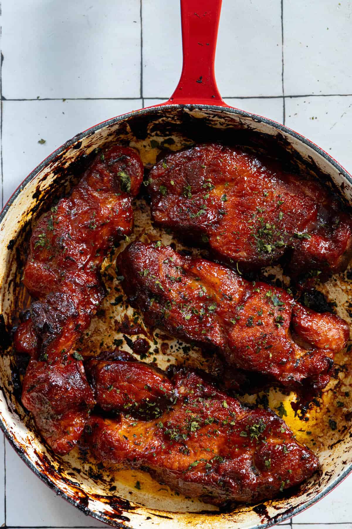 Baked BBQ Boneless Country Style Ribs - Sweet Cs Designs