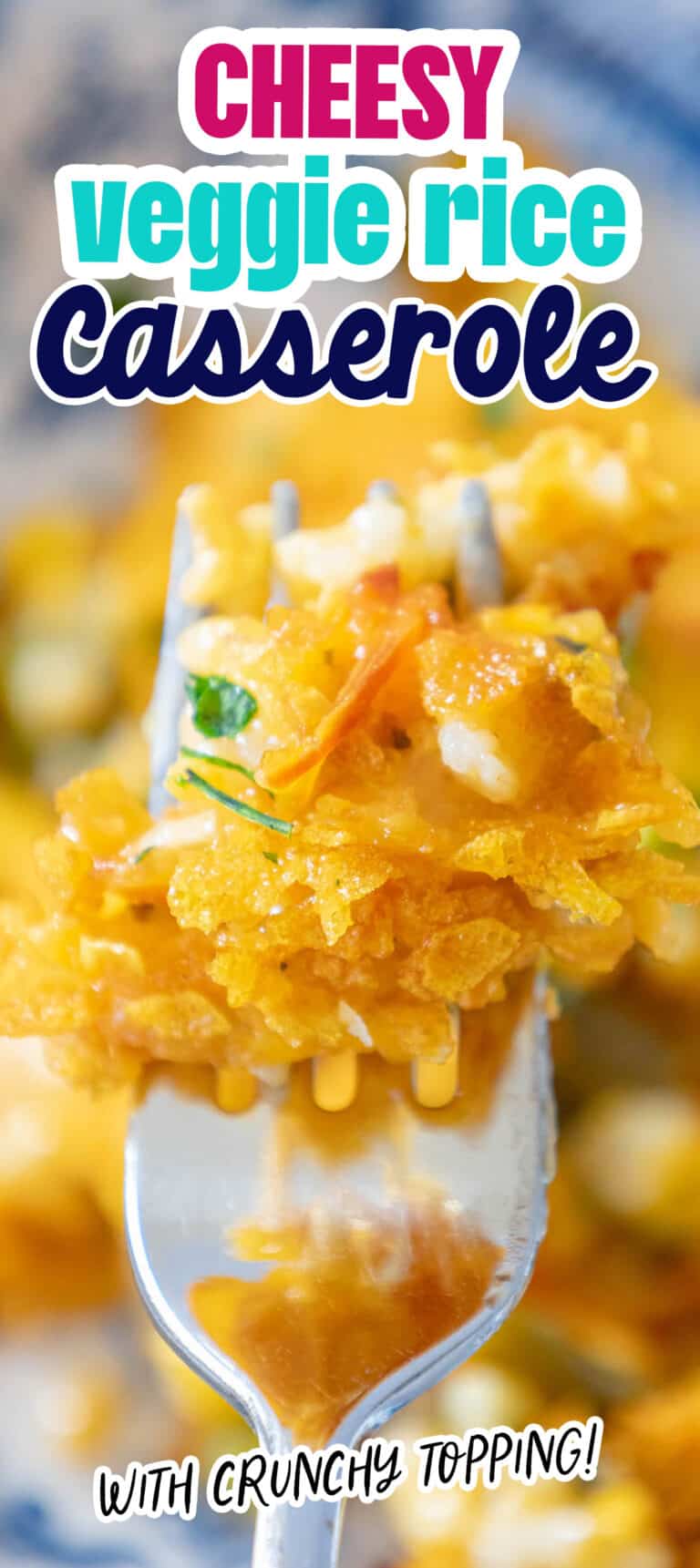 Cheesy Vegetable Rice Casserole - Sweet Cs Designs