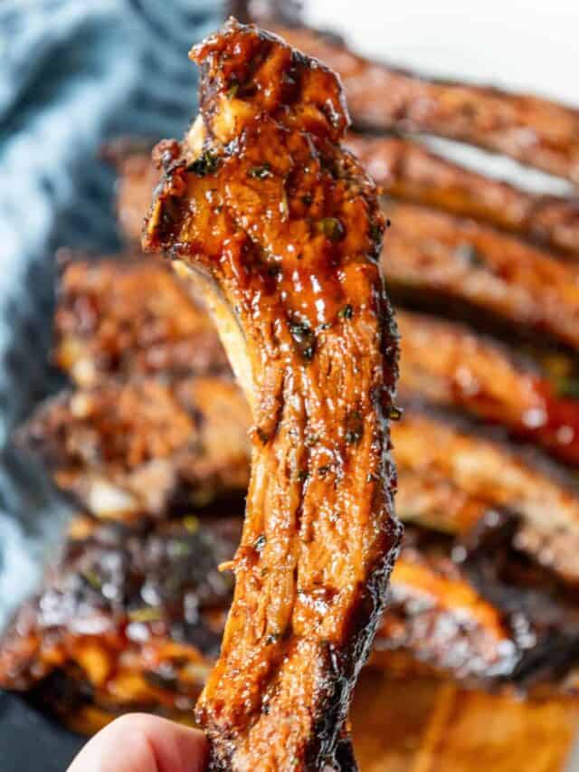Oven Baked Beef Ribs Recipe - Sweet Cs Designs
