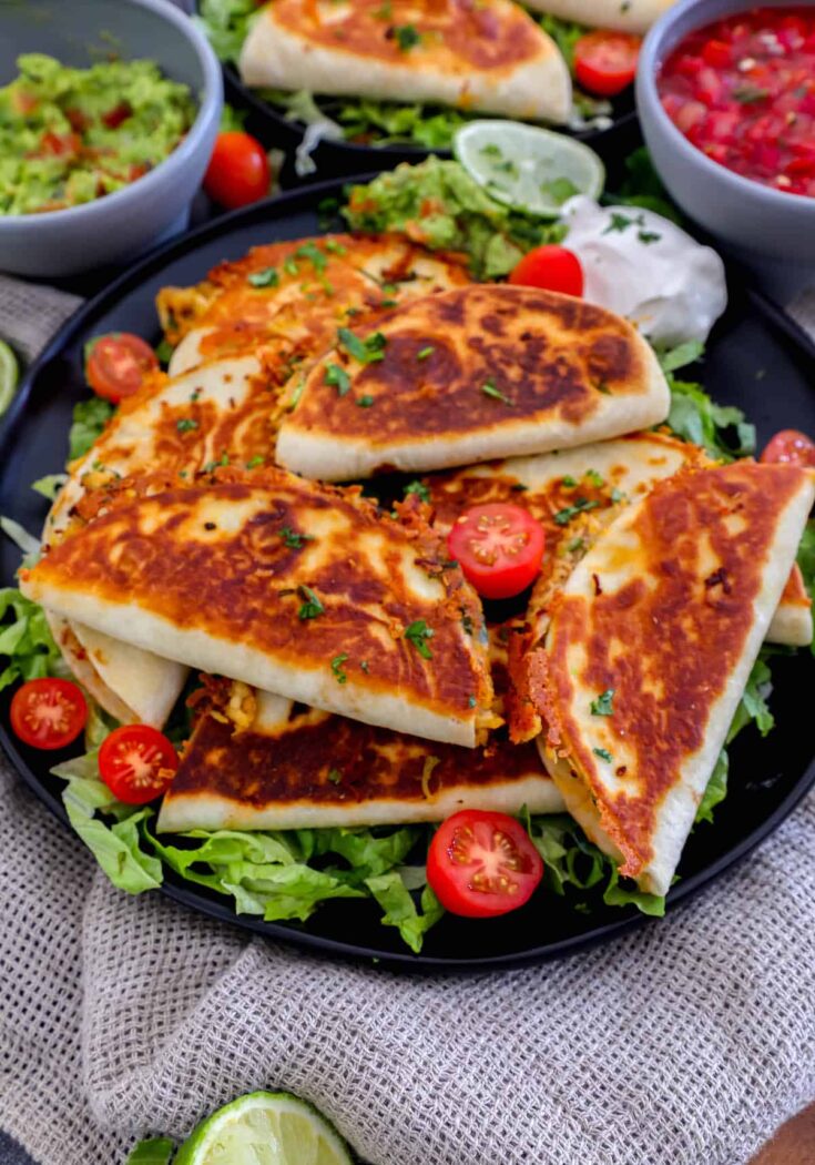 Mini Chicken Quesadillas - Sweet Cs Designs