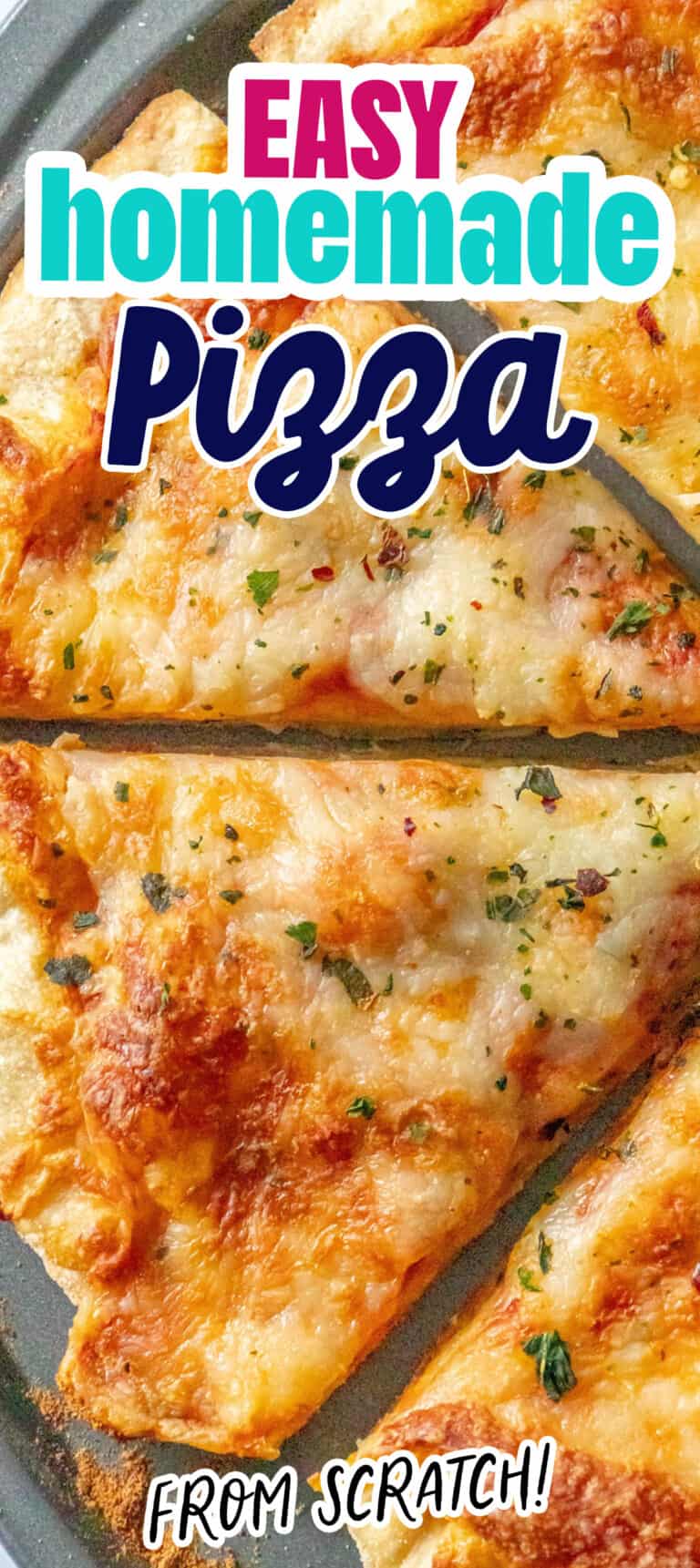 Easy Homemade Pizza - Sweet Cs Designs