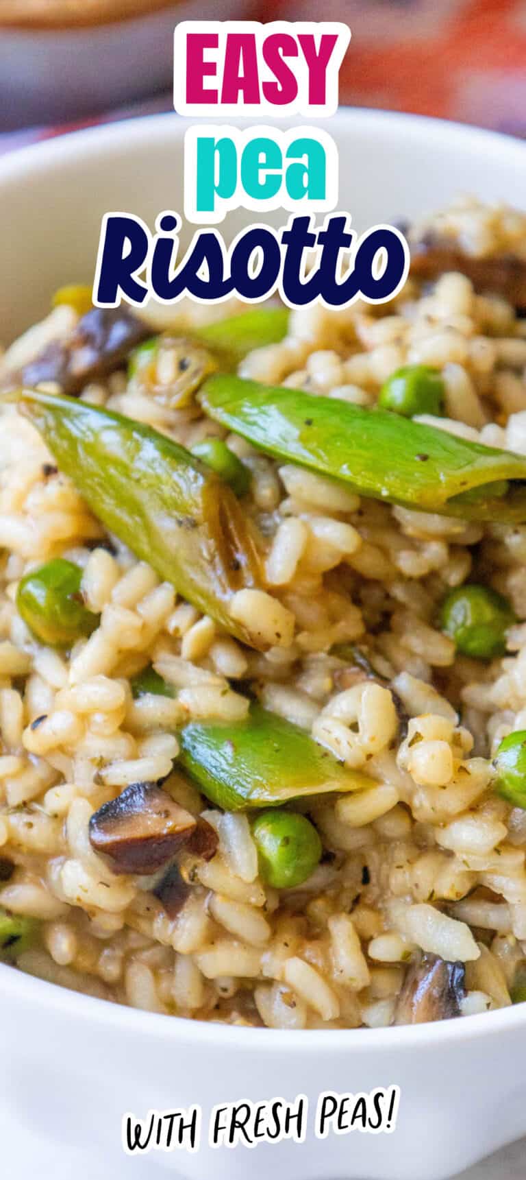 Pea Risotto - Sweet Cs Designs