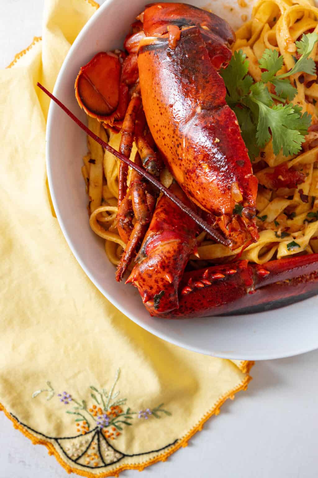 Lobster Pasta Busara - Sweet Cs Designs