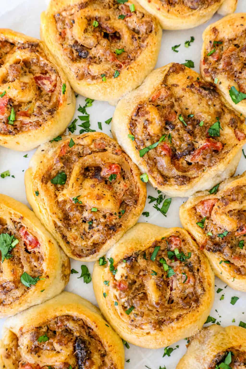 Sausage Cream Cheese Pinwheels - Sweet Cs Designs