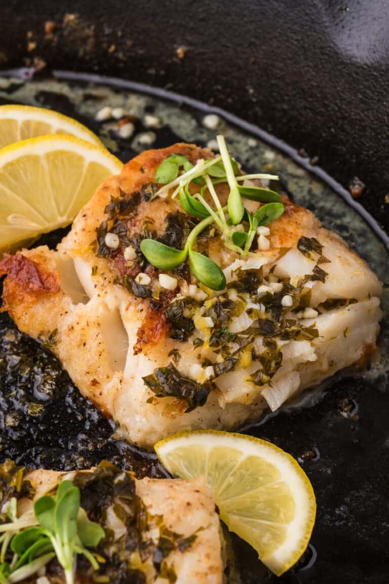 Pan Fried Cod - Sweet Cs Designs