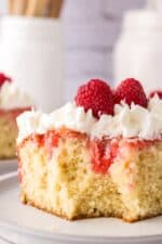 Raspberry Sheet Cake - Sweet Cs Designs