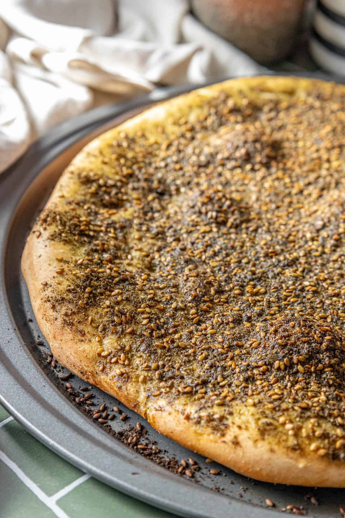 Za'atar Pizza - Sweet Cs Designs
