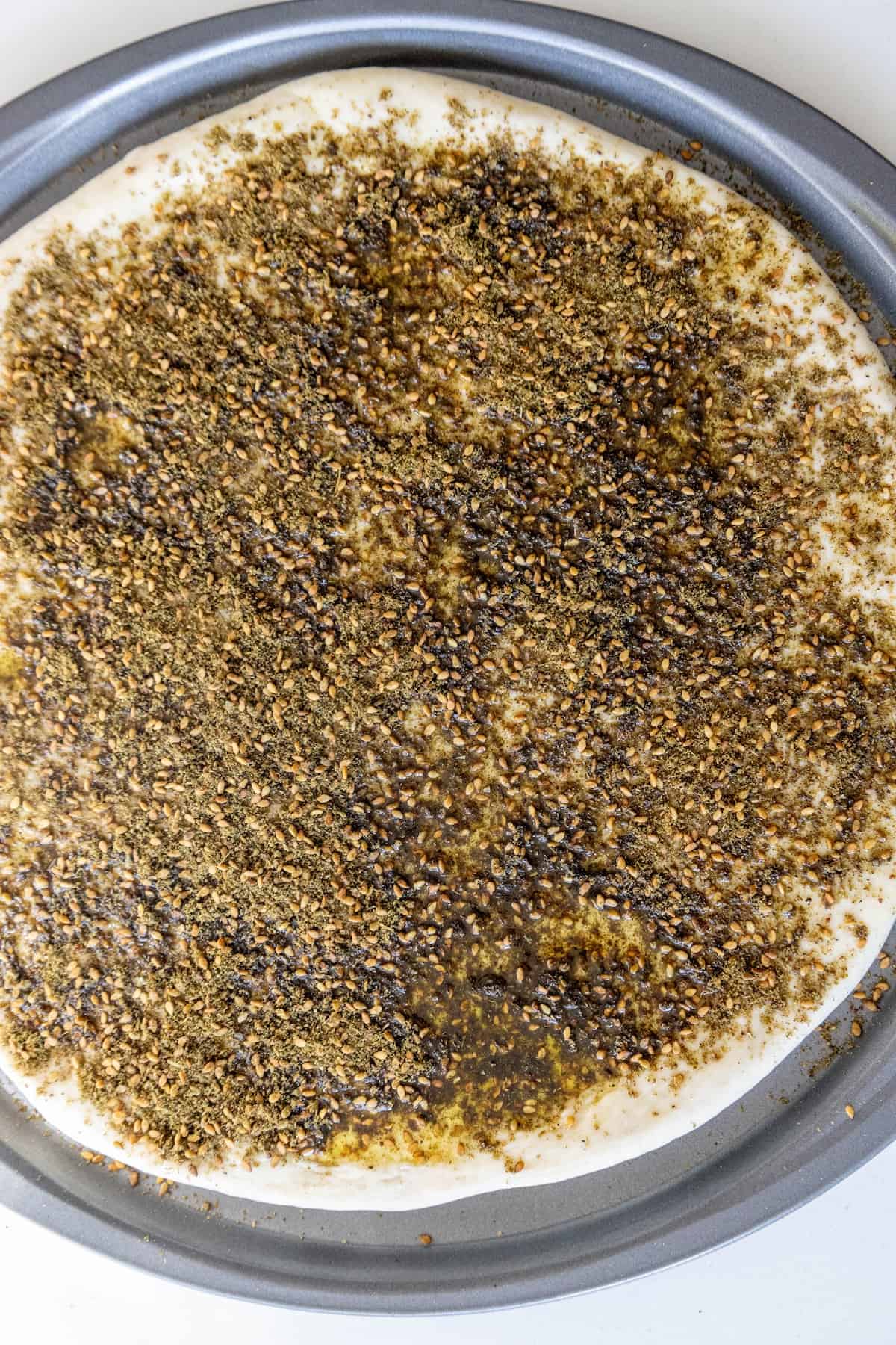 Za'atar Pizza - Sweet Cs Designs