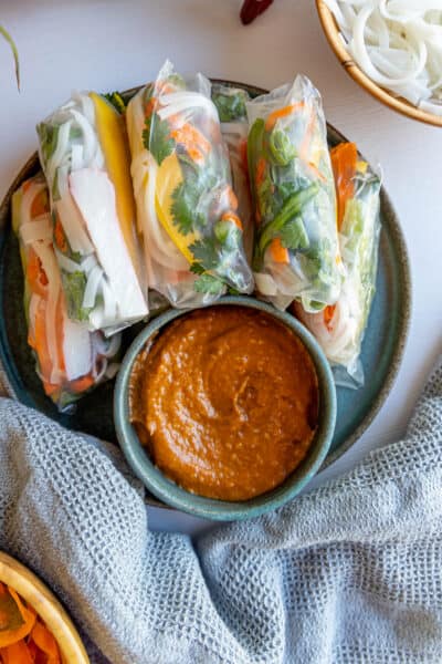 Crab Spring Rolls - Sweet Cs Designs