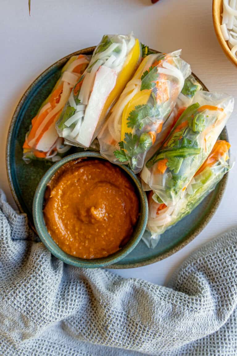 Crab Spring Rolls - Sweet Cs Designs