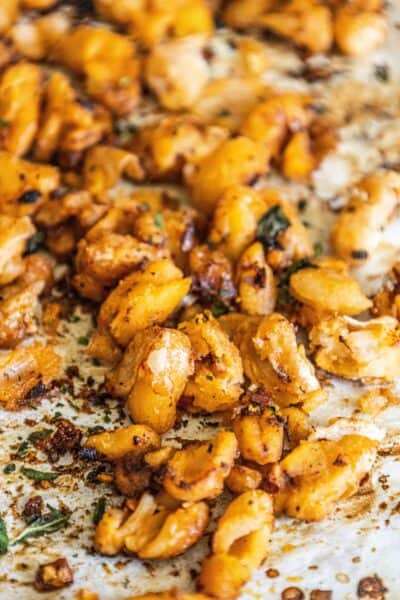 Crispy Roasted Chili White Beans - Sweet Cs Designs