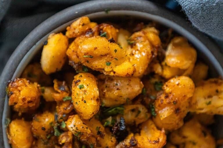 Crispy Roasted Chili White Beans - Sweet Cs Designs